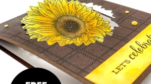 Learn How to Use Die Cuts to Create a Fun Fold Pop Up & Pivot Card