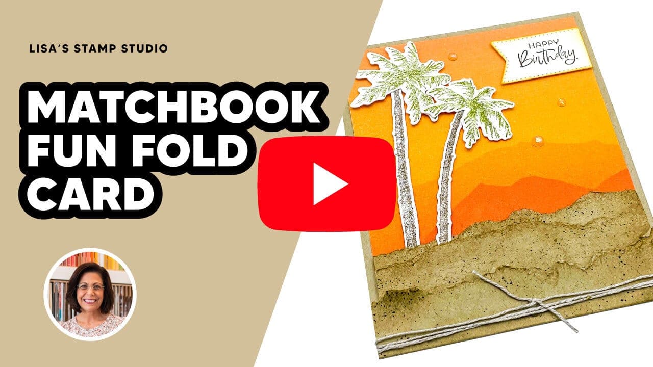 Make an Easy Masculine Matchbook Fun Fold Card | Card Making Techniques