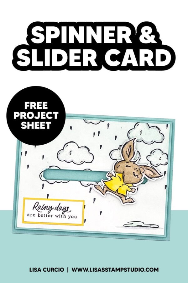 How To Make a Fun Fold Spinner & Slider Card for Friends w/ Lisa!