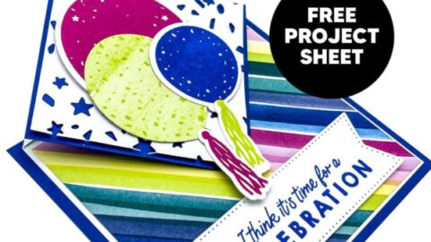 Celebrate With a Pop Up Fun Fold Card for Birthdays and Graduations