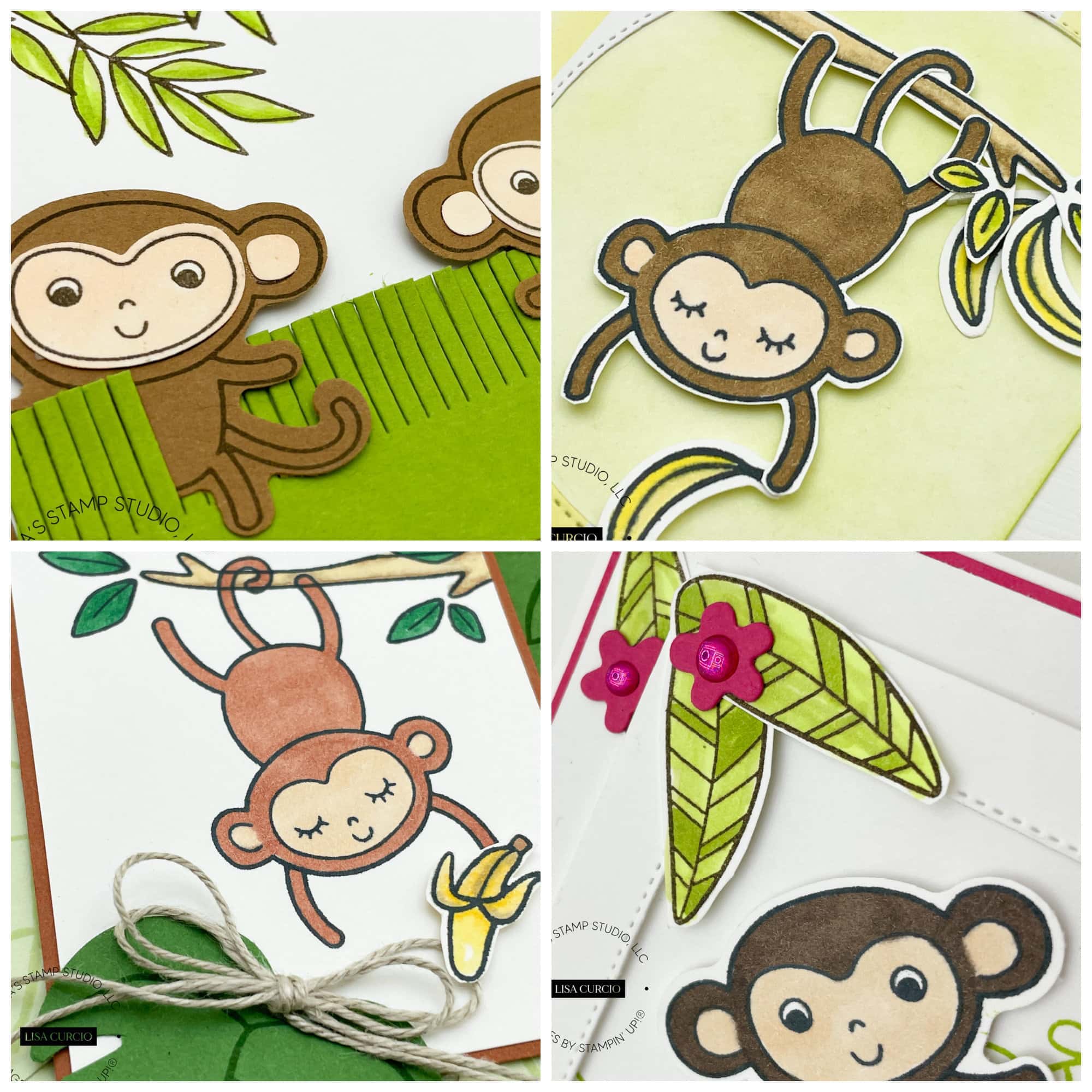 Little Monkey - Lisa's Stamp Studio