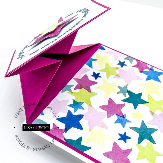 Celebrate With a Pop Up Fun Fold Card for Birthdays and Graduations