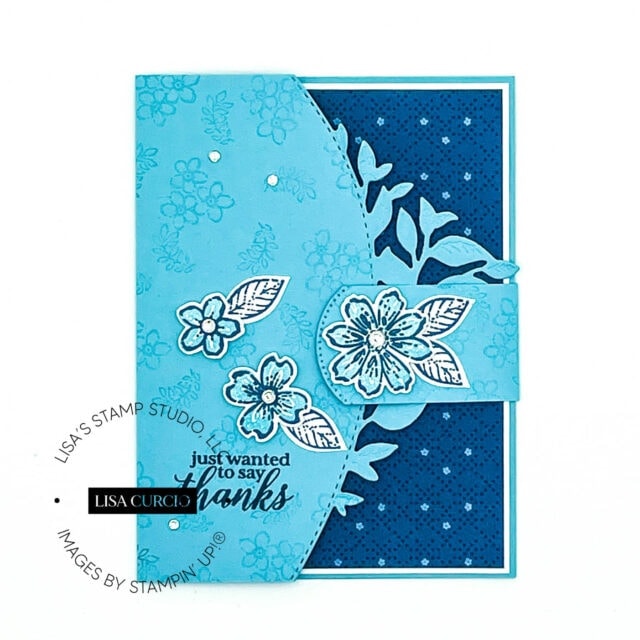 Use Die Cuts to Make a Birthday Pocket Card with a Buckle!