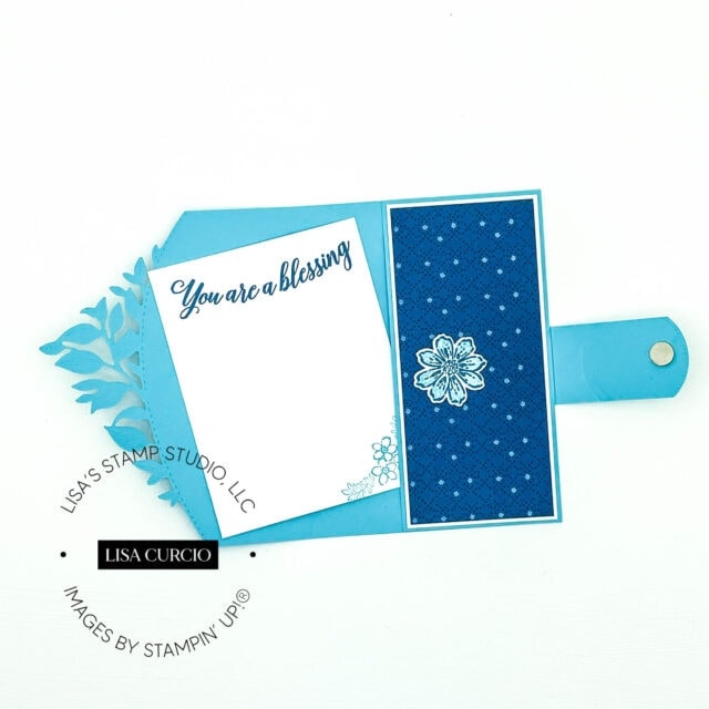 Use Die Cuts to Make a Birthday Pocket Card with a Buckle!