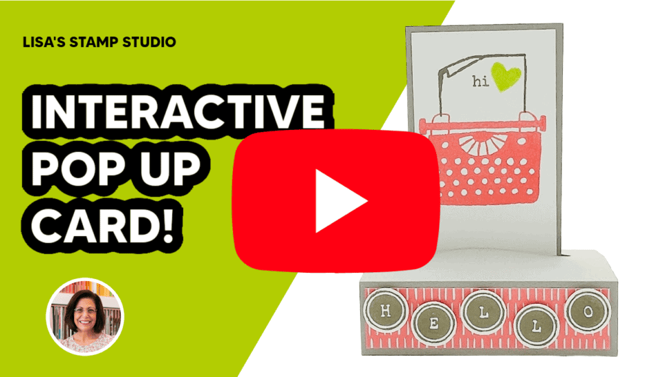 DIY This Simple & Easy Interactive Pop Up Card - Lisa's Stamp Studio