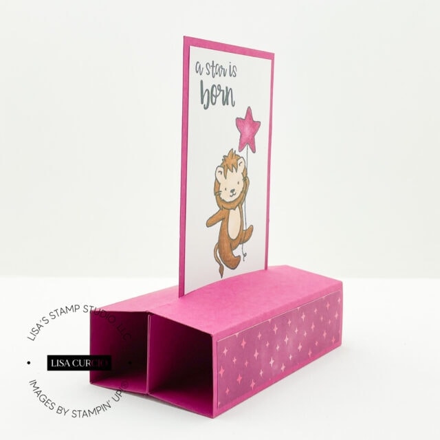 DIY This Simple & Easy Interactive Pop Up Card - Lisa's Stamp Studio