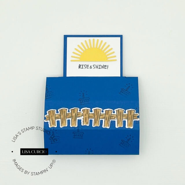 DIY This Simple & Easy Interactive Pop Up Card - Lisa's Stamp Studio