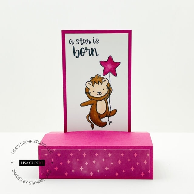 DIY This Simple & Easy Interactive Pop Up Card - Lisa's Stamp Studio
