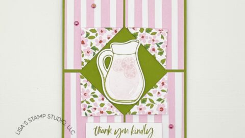 Create This Easy Card Making Layout Using Designer Paper
