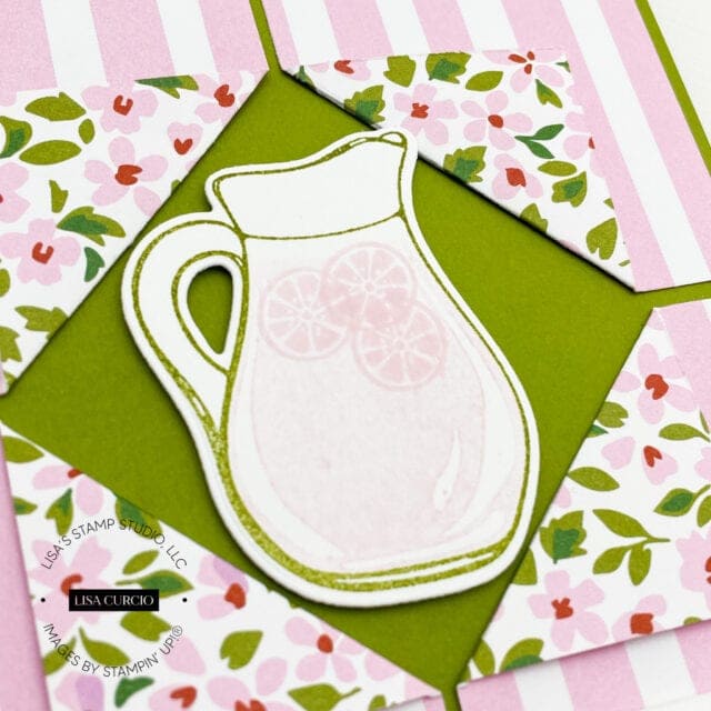 Create This Easy Card Making Layout Using Designer Paper