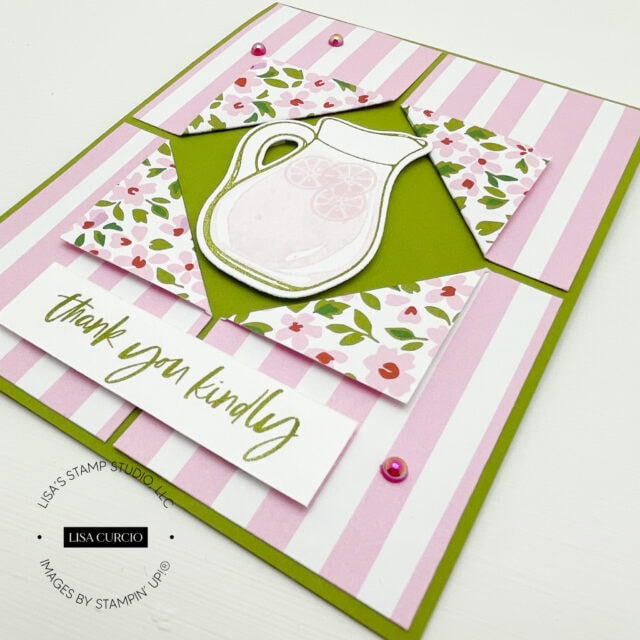 Create This Easy Card Making Layout Using Designer Paper