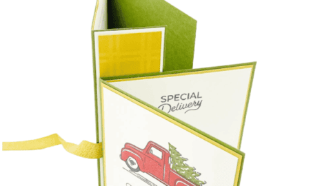 Learn How to Make a Double Flap Fun Fold Card for Christmas