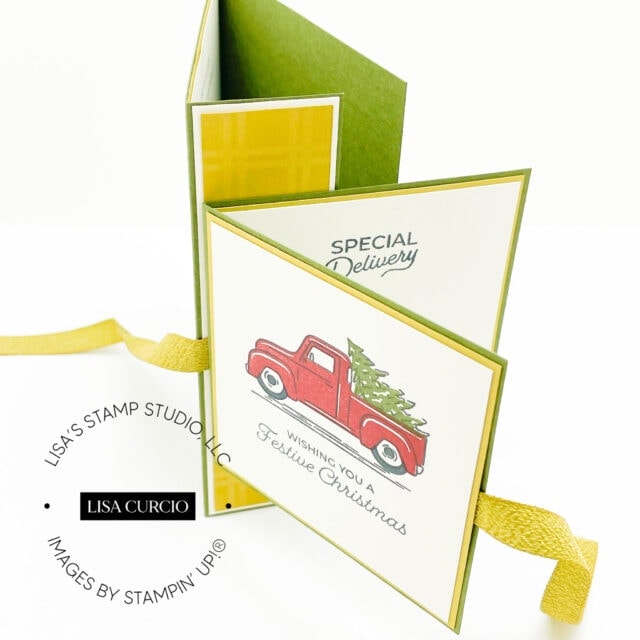 Learn How to Make a Double Flap Fun Fold Card for Christmas