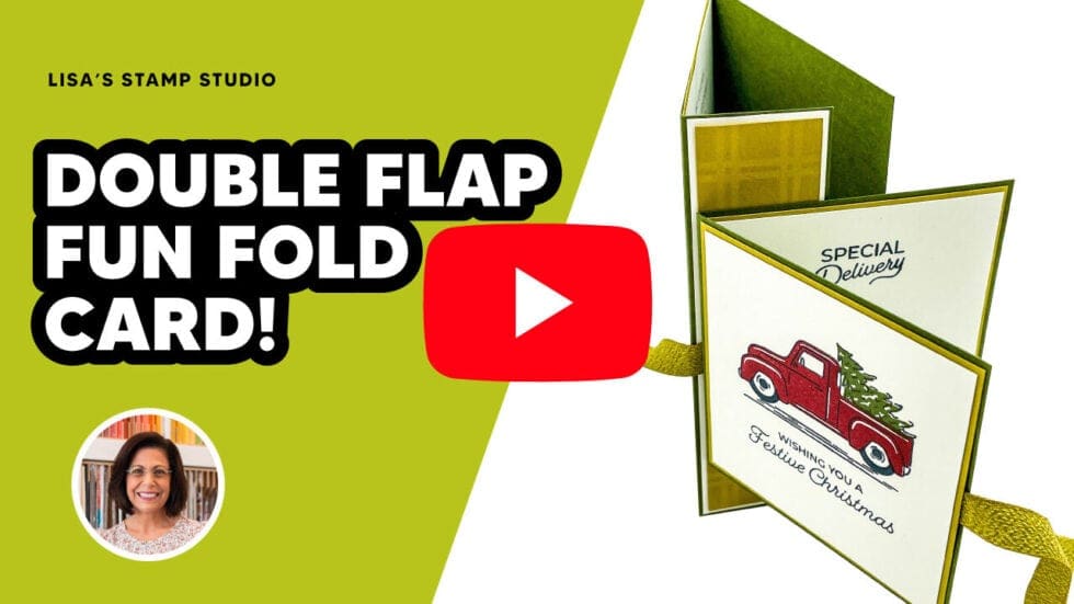 Learn How to Make a Double Flap Fun Fold Card for Christmas