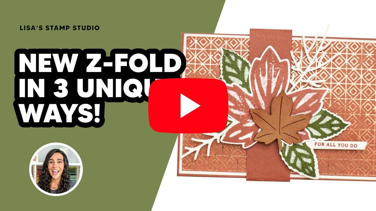 Make These Fun New Z-Fold Card Sizes in 3 Different Ways! - Lisa's ...
