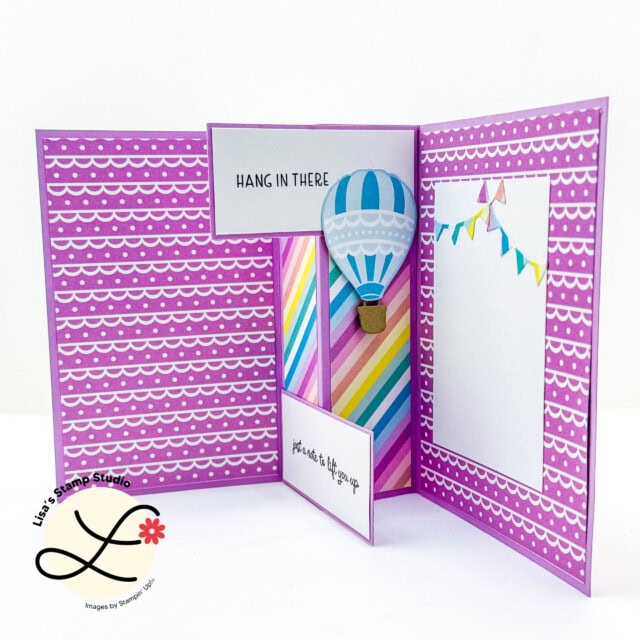 Create This Easy DIY Accordion Flip Card Using Designer Paper