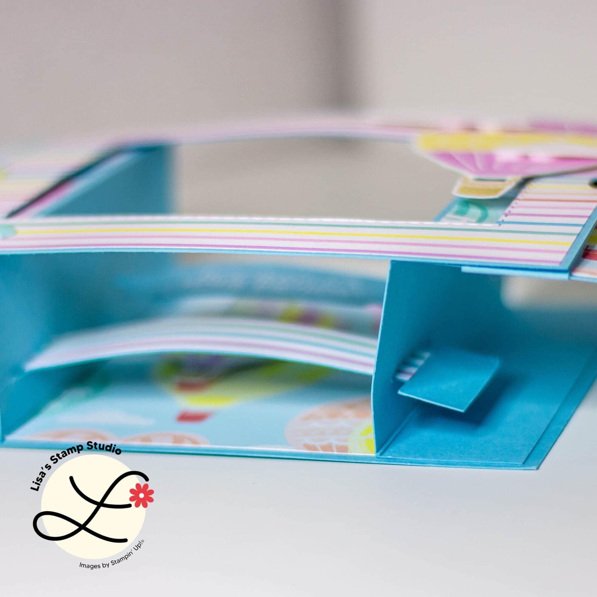 Create a Fun Fold Interactive Theatre Card - Lisa's Stamp Studio
