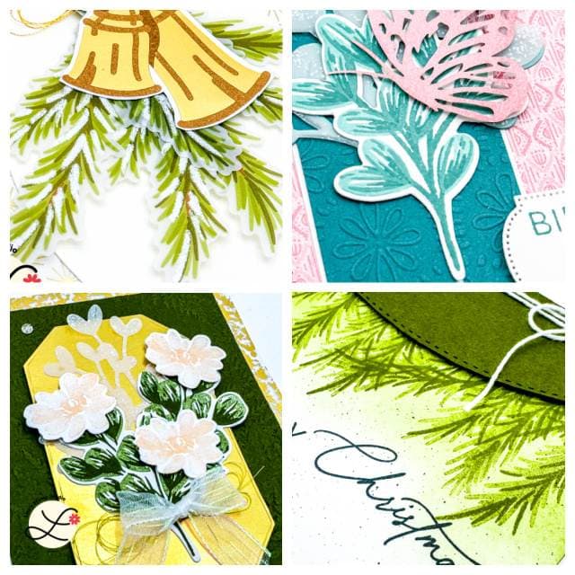Golden Greenery - Lisa's Stamp Studio