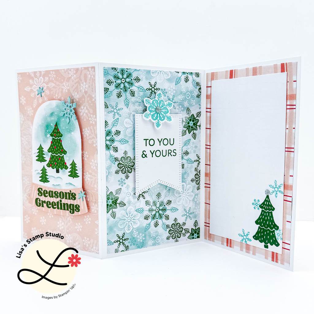 Make a Surprisingly Easy Accordion Fun Fold Card for the Holidays!