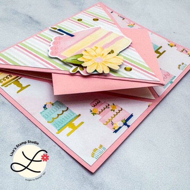 Make This Unique Arrow Fold Card | Use Your Pattern Paper!
