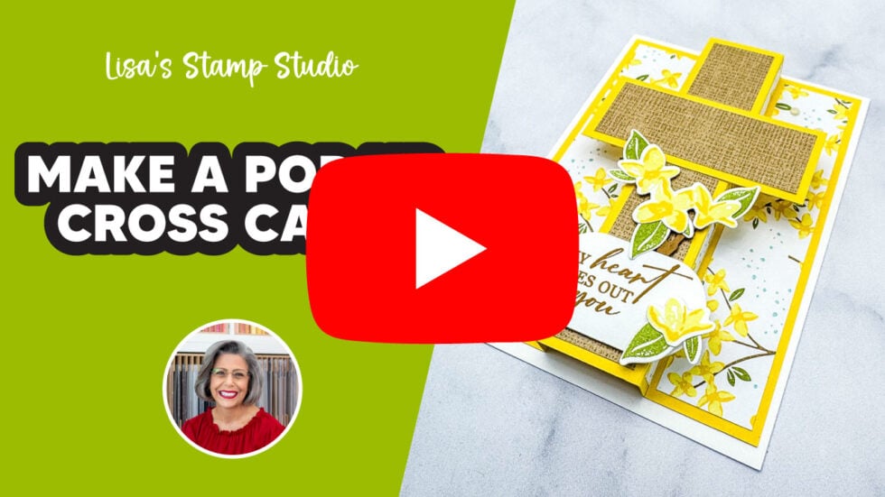 Make a Pop Up Cross Sympathy Card in Minutes - Lisa's Stamp Studio
