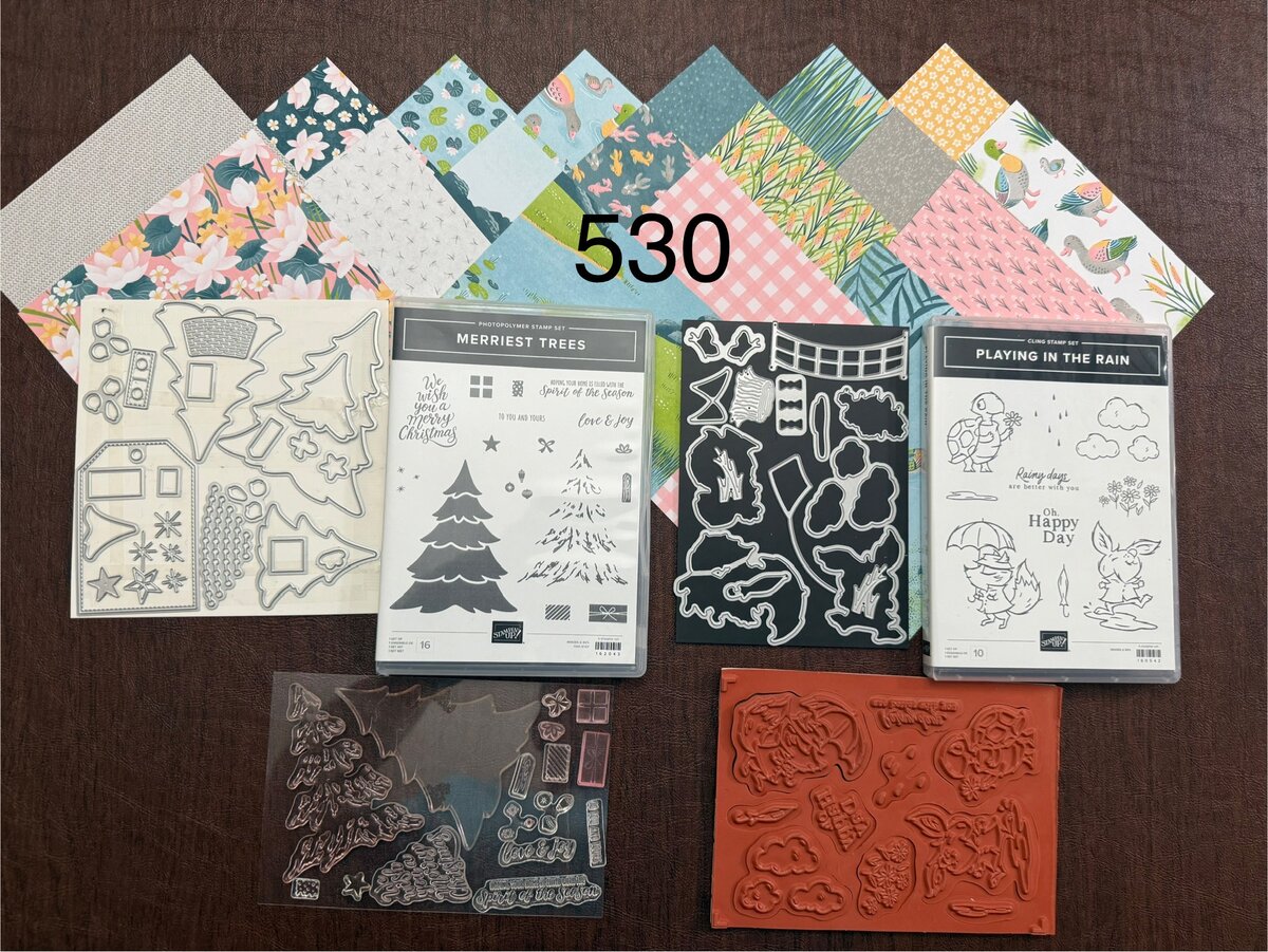 Grab Bag Box 530 - Lisa's Stamp Studio