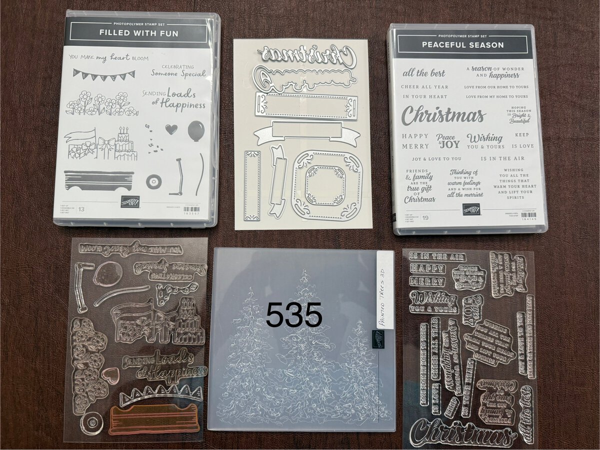 Grab Bag Box 535 - Lisa's Stamp Studio