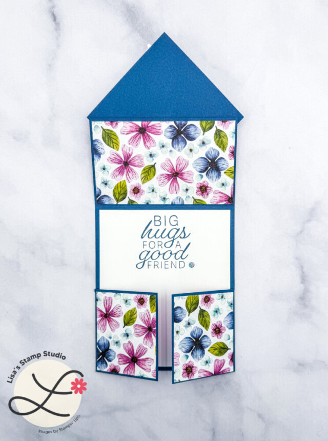 Make a Lower Gate Fold Card Into a Dutch Door Fun Fold in Minutes ...