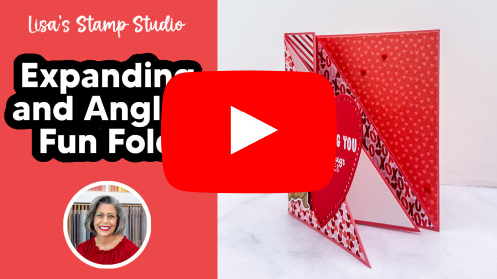 Make This Fun Fold Valentine's Day Card | Expanding & Angled Fun Fold ...